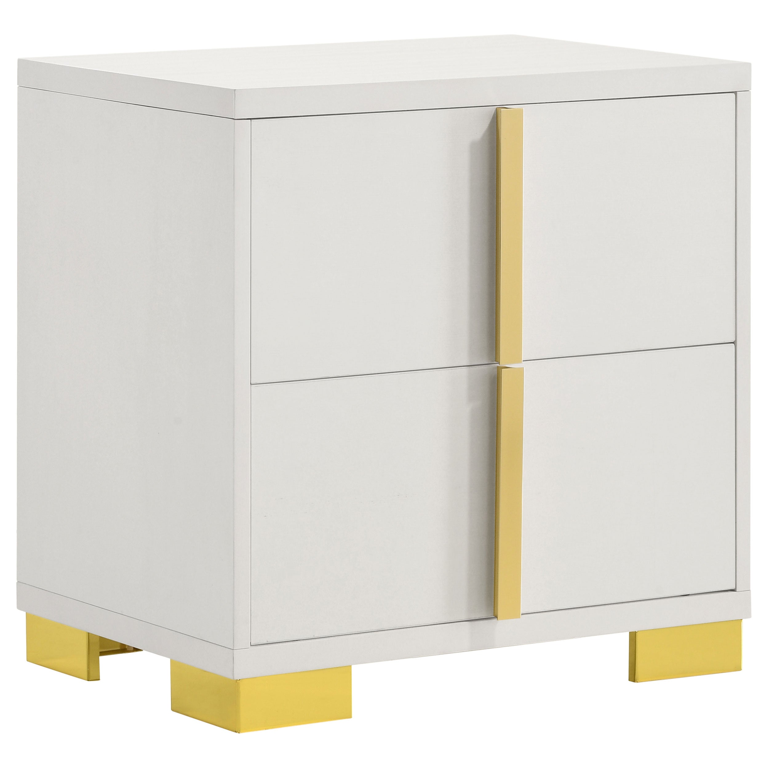 Shop Marceline 2-drawer Nightstand White at JB's Furniture Milwaukee's ...